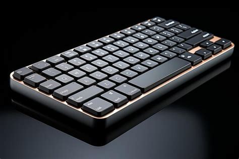 Premium Photo Compact Portable Keyboard With A Wireless Mouse Perfect