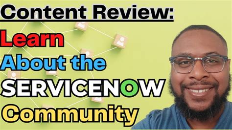 Create A Servicenow Community Profile Content Review Cta Journey Youtube