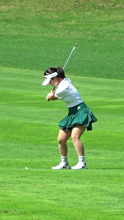 Golf Golfswing 골프 전예성 프로숏아이언 컨트롤 샷구독은 좋아요 Youtube
