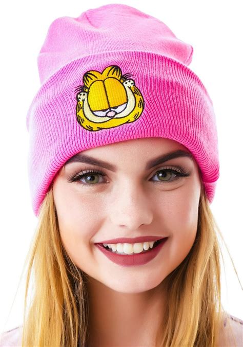 Lazy Oaf X Garfield Beanie Dolls Kill Japanese Style Clothing Kawaii Clothes Beanie