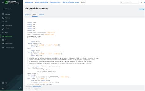 Running Dbt Core With Adapters For Hive Spark An Cloudera Community 373225