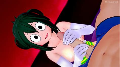 Tsuyu Asui Wants To Learn How To Give A Quick Handjob She Wears Her Tight Swimsuit Adult