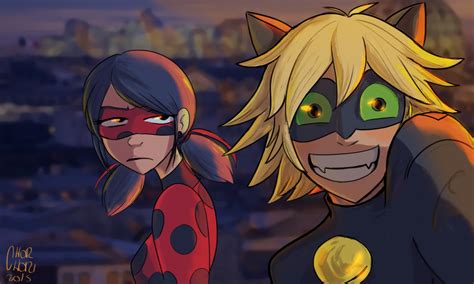 Ladybug And Chat Noir Selfie Miraculous Ladybug Fan Art 39316399 Fanpop