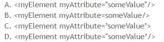 XML Interview Questions And Answers For Experienced XML MCQs Quiz