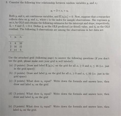 Consider The Following True Relationship Between Chegg Com