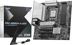 Amazon Com Msi Pro B M A Wifi Motherboard Matx Supports Intel Core Ultra Processors