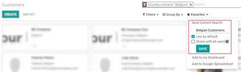Advanced Use Cases Filters And Status Bar Odoo 14 0 Documentation