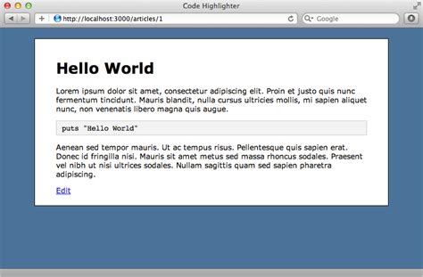 207 Syntax Highlighting Revised Railscasts