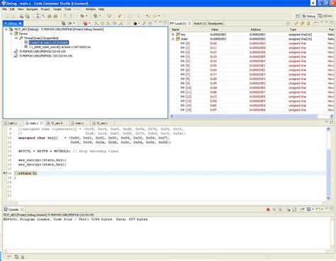 Ti Aes Library Usage Slaa397a Msp Low Power Microcontroller Forum Msp Low Power