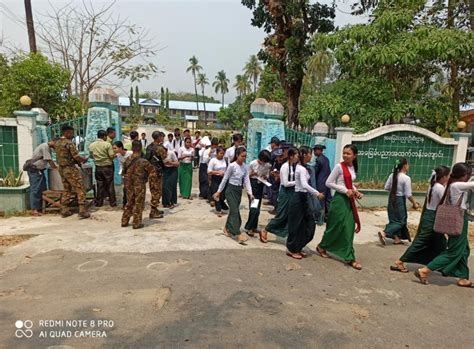 ပေါင်မြို့နယ်တွင် ၂၀၂၂ ၂၀၂၃ ပညာသင်နှစ် တက္ကသိုလ်ဝင်တန်းစာမေးပွဲ သချ်ာ ဘာသာရပ် လုံခြုံအေးချမ