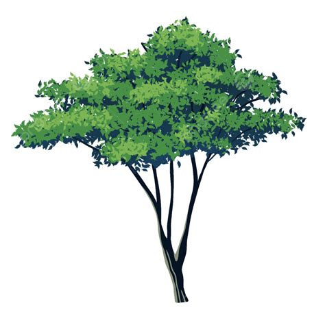 나무의 그림 나무 삽화 초록 Png 일러스트 및 Psd 이미지 무료 다운로드 Pngtree
