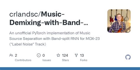 Github Crlandscmusic Demixing With Band Split Rnn An Unofficial Pytorch Implementation Of