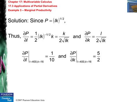 Chapter 17 Multivariable Calculus Ppt