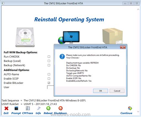 How Can I Reinstall Bitlockered Uefi Computers Using Network Boot And System Center 2012 R2