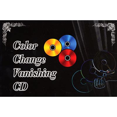 Color Changing Vanishing CD By JL Magic Trick Tricksupply