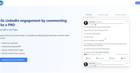 Linkedin Comment Ai Ai Tools Universe Ai Tools Universe