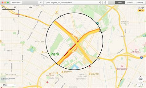 How To Show And Recognize Traffic Conditions In Apple Maps