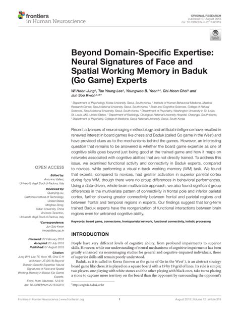 Pdf Beyond Domain Specific Expertise Neural Signatures Of Face And