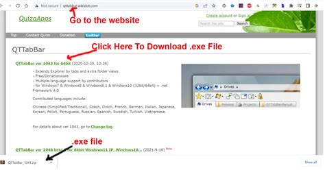 How To Add And Configure Qt Tabbar In Windows 11 Explorer Tabbed Browsing