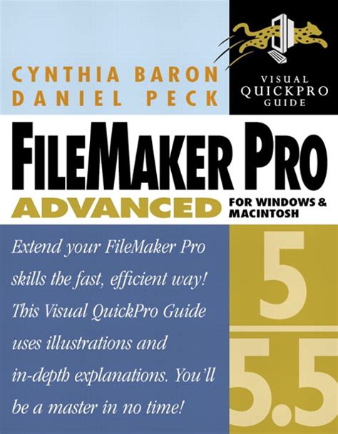 Filemaker Pro 555 Advanced For Windows And Macintosh Visual Quickpro