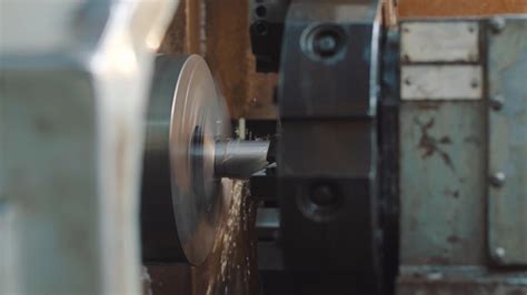 CNC Milling Machine On A Factory Stock Footage VideoHive