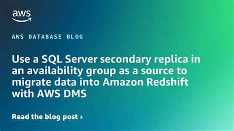 Aws Database Migration Service Aws Database Blog