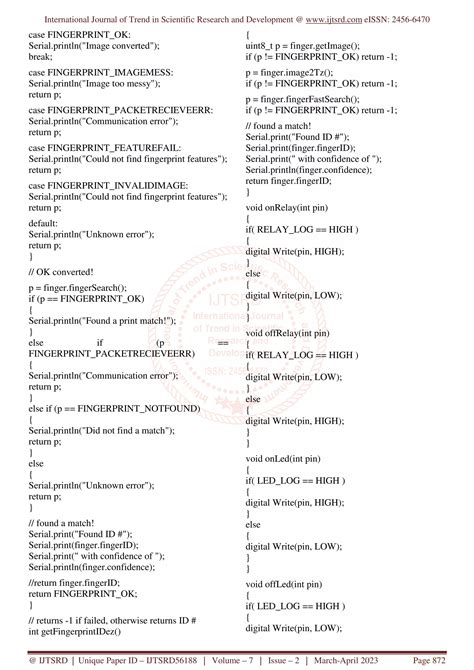 Fingerprint Security System Using Gsm And Gprs Pdf