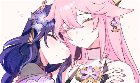 Eimiko Sleeping Genshin Impact Rwholesomeyuri