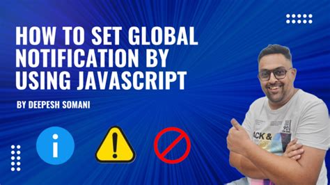 {code tip} how to set global notification by using javascript