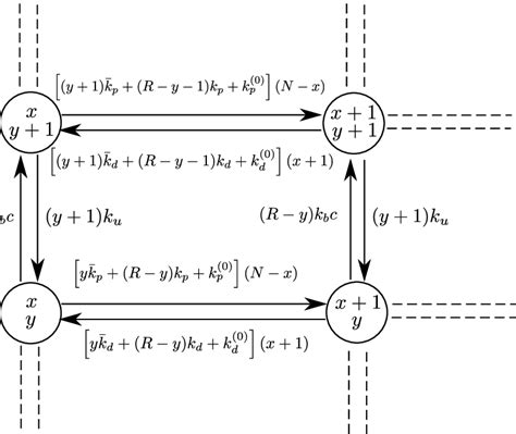 Schematic View Of The Chemical Reaction Network Described By The Rates