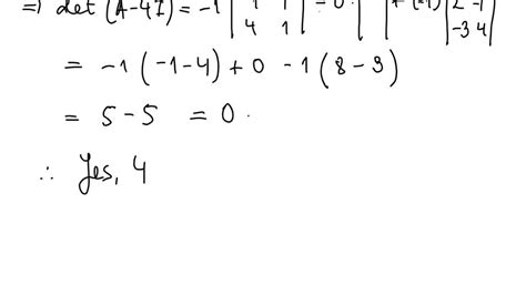 Solveda Suppose The Dominant Eigenvalue λ1 Of A Is Multiple And That