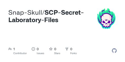 GitHub Snap Skull SCP Secret Laboratory Files