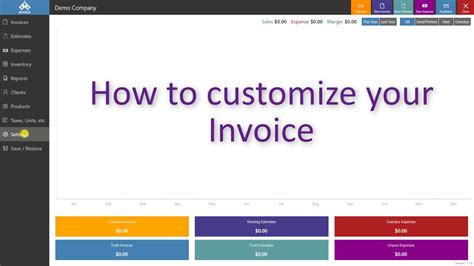 How To Customize Your Invoice YouTube