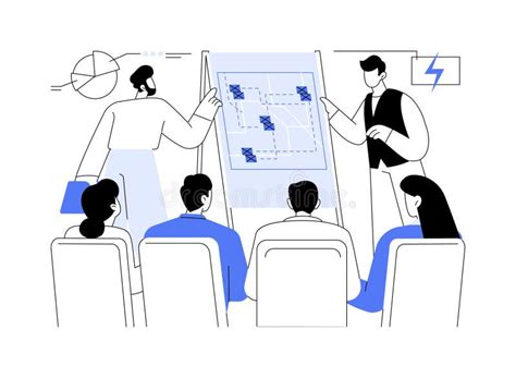 Electrical And Electronic Engineering Isolated Cartoon Vector