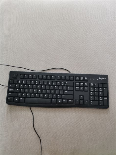 Logitech Wired Keyboard Computers Tech Parts Accessories Computer Keyboard On Carousell