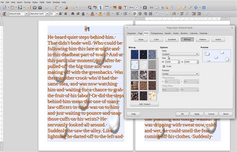 How Can I Stop Background Images From Stretching English Ask Libreoffice