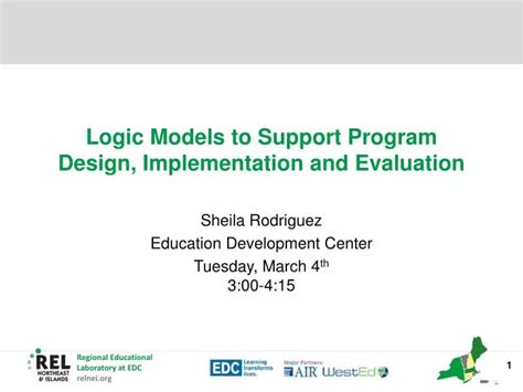 Ppt Logic Models To Support Program Design Implementation And