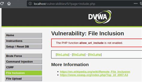 dvwa file inclusion writeup file inclusion vulnerabilities are a… by manabendra timalsina