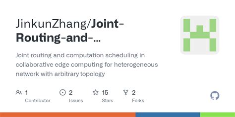 Github Jinkunzhangjoint Routing And Computation 2022 Joint Routing