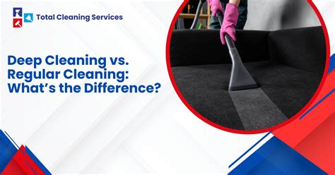 Deep Cleaning Vs Regular Cleaning Whats The Difference