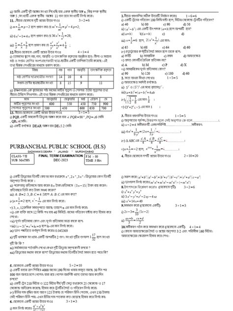 Class Vii Pdf