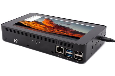 Kksb Carcasa Para Raspberry Pi Y Raspberry Pi Pantalla T Ctil De Pulgadas Carcasa De