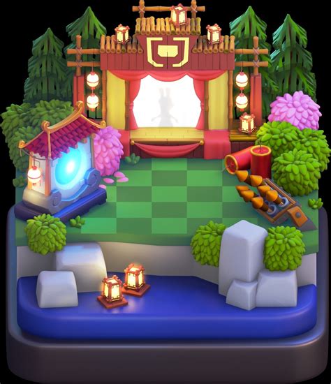 Surface Digital Clash Of Clans Magic Theatre Scenery