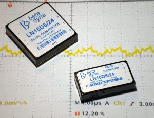 Ultra Low Noise W And W DC DC Converters Beta Dyne Inc Bridgewater MA