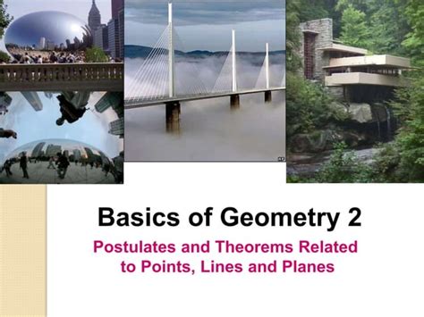 Math 7 Geometry 02 Postulates And Theorems On Points Lines And Planes Pptx
