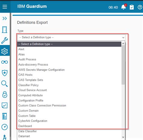 How To Export IBM Security Guardium Definitions Using The Command Line Interface Cli