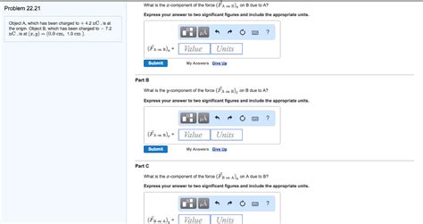Solved What Is The Y Component Of The Force F Vector B On