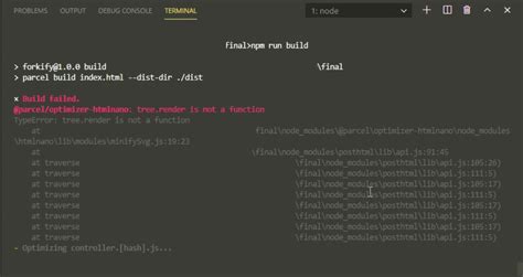 broken build with posthtml · issue 6136 · parcel bundler parcel · github