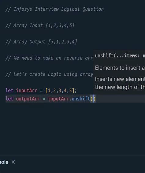Infosys Interview Logical Question Javascript Codinground