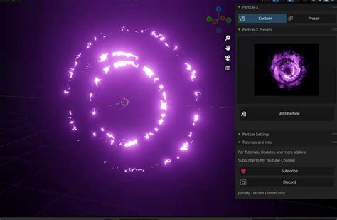 Artstation Particles X Pro Blender Addon Resources